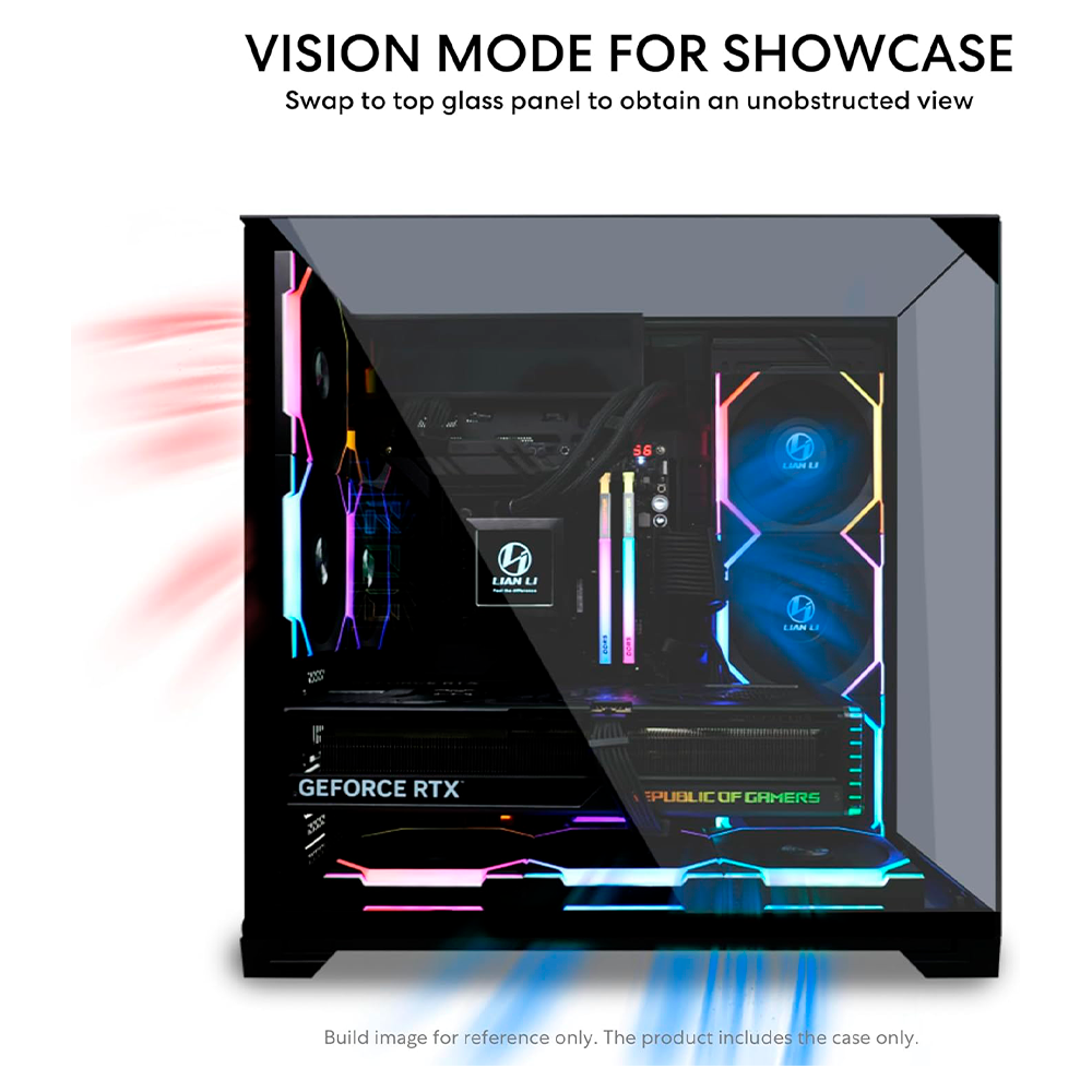 Gabinete LIAN LI 011 VISION COMPACT / E-ATX/ATX/Micro-ATX/Mini-ITX ...