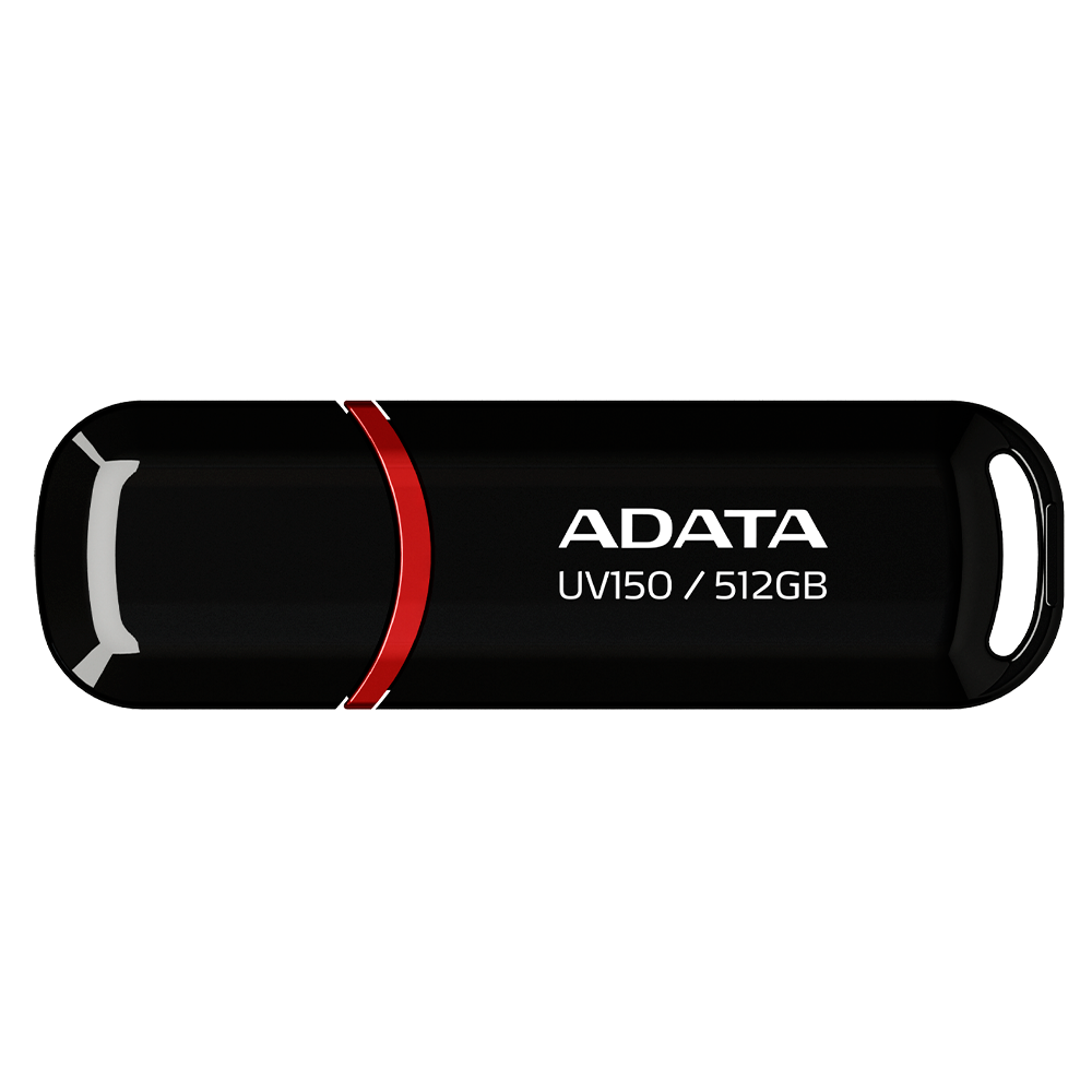 Memoria USB 3.0 ADATA UV150 512GB / Negro/Rojo / USB 3.2 / AUV150-512G ... Memoria USB 3.0 ADATA UV150 512GB / Negro/Rojo / USB 3.2 / AUV150-512G ...