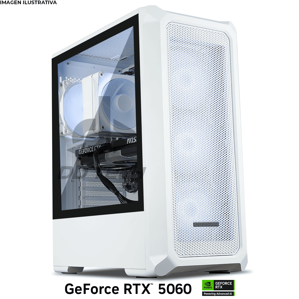 Computadora PRIDE GAMING ZEBRA / NVIDIA GeForce RTX 5060 / AMD Ryzen 5 ...