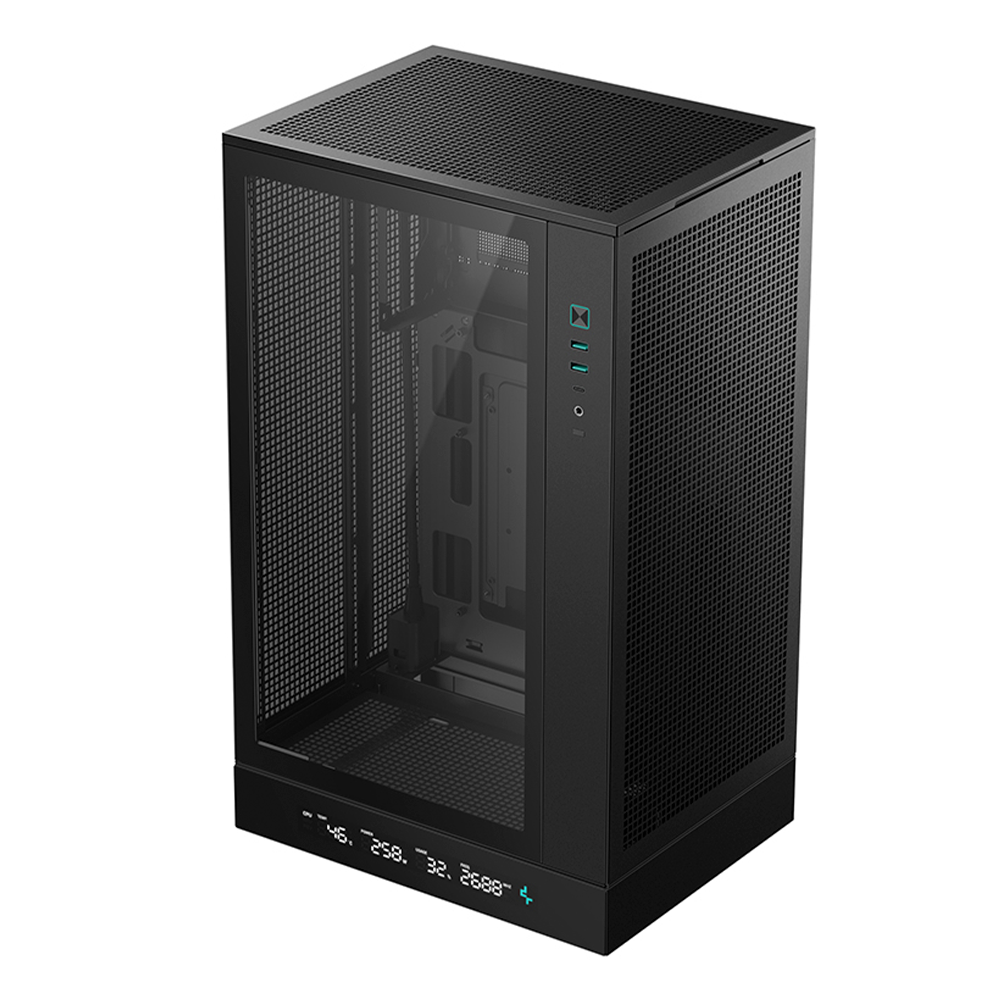 Gabinete DeepCool CH270 Digital / Mini-Tower, Micro-ATX/Mini-ITX / USB ...