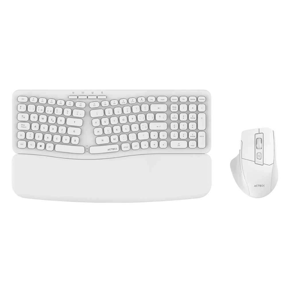 Kit de Teclado y Mouse Acteck Creator Ultra Confort MK650 / Inalámbrico ...