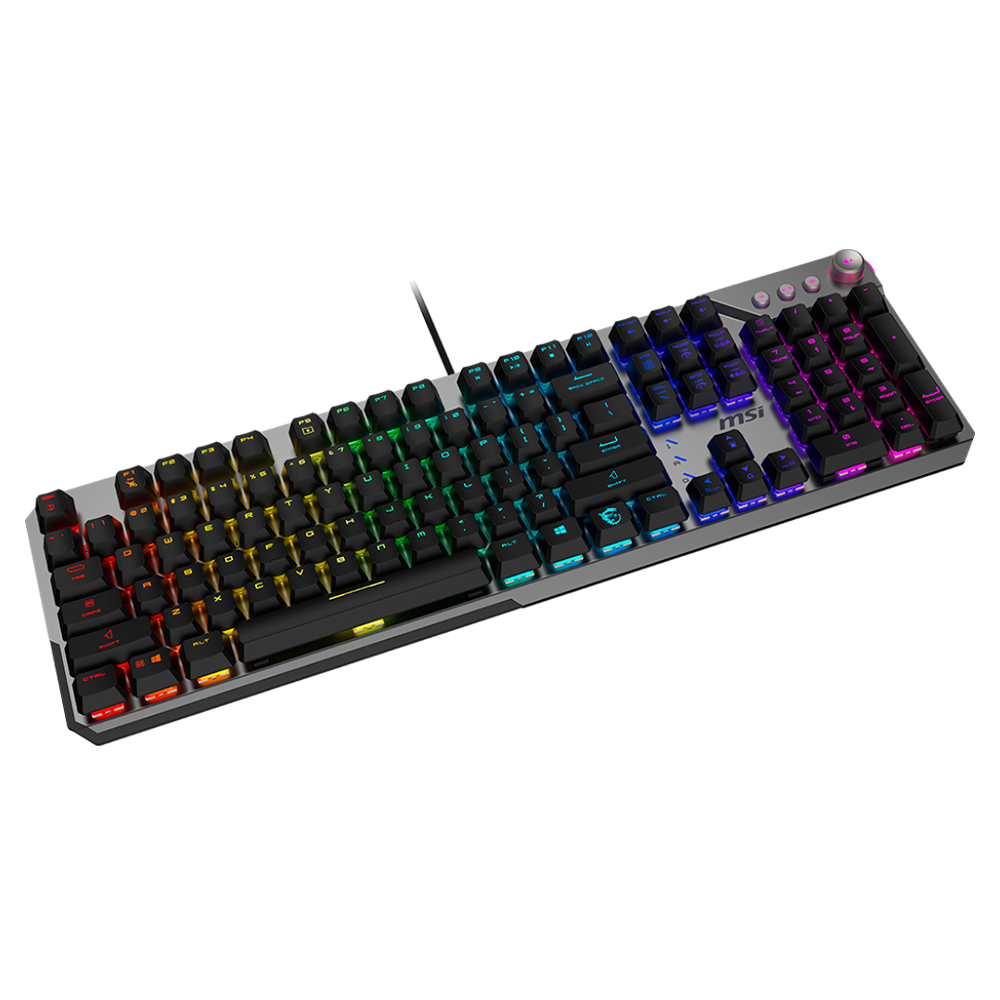 Teclado Gamer MSI Strike 600 / Interruptores Táctiles Silenciosos ...