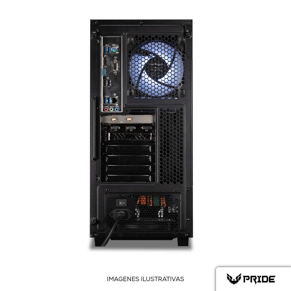 Computadora PRIDE GAMING FERRET V4 / AMD RADEON RX 9060 8GB / AMD Ryzen ...