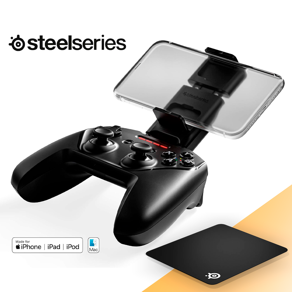 Gamepad SteelSeries Nimbus+ / Controlador Móvil Bluetooth para juegos ...