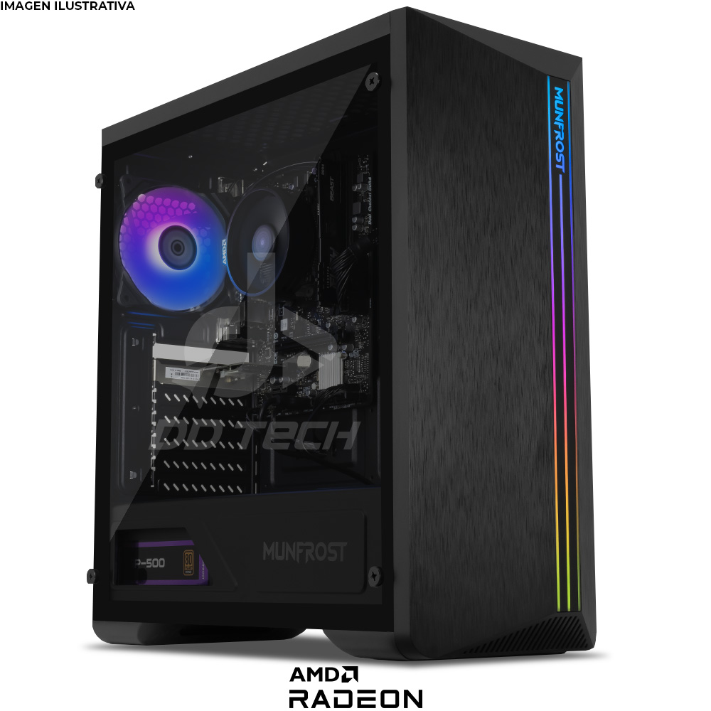 Computadora PRIDE GAMING PANTHERA / AMD RADEON GRAPHICS / AMD Ryzen 5 ...