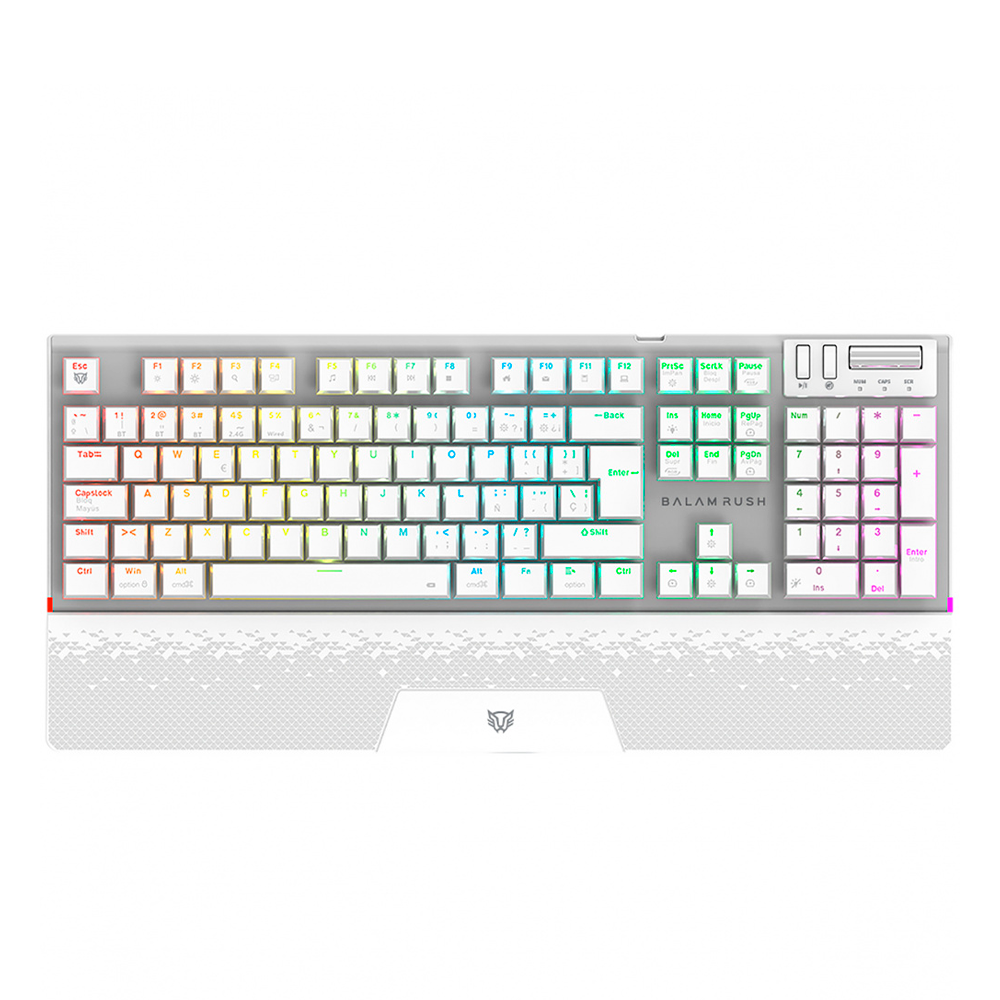 Teclado Gamer Balam Rush Dominate Expert GK979I / LED RGB / Mecánico ...