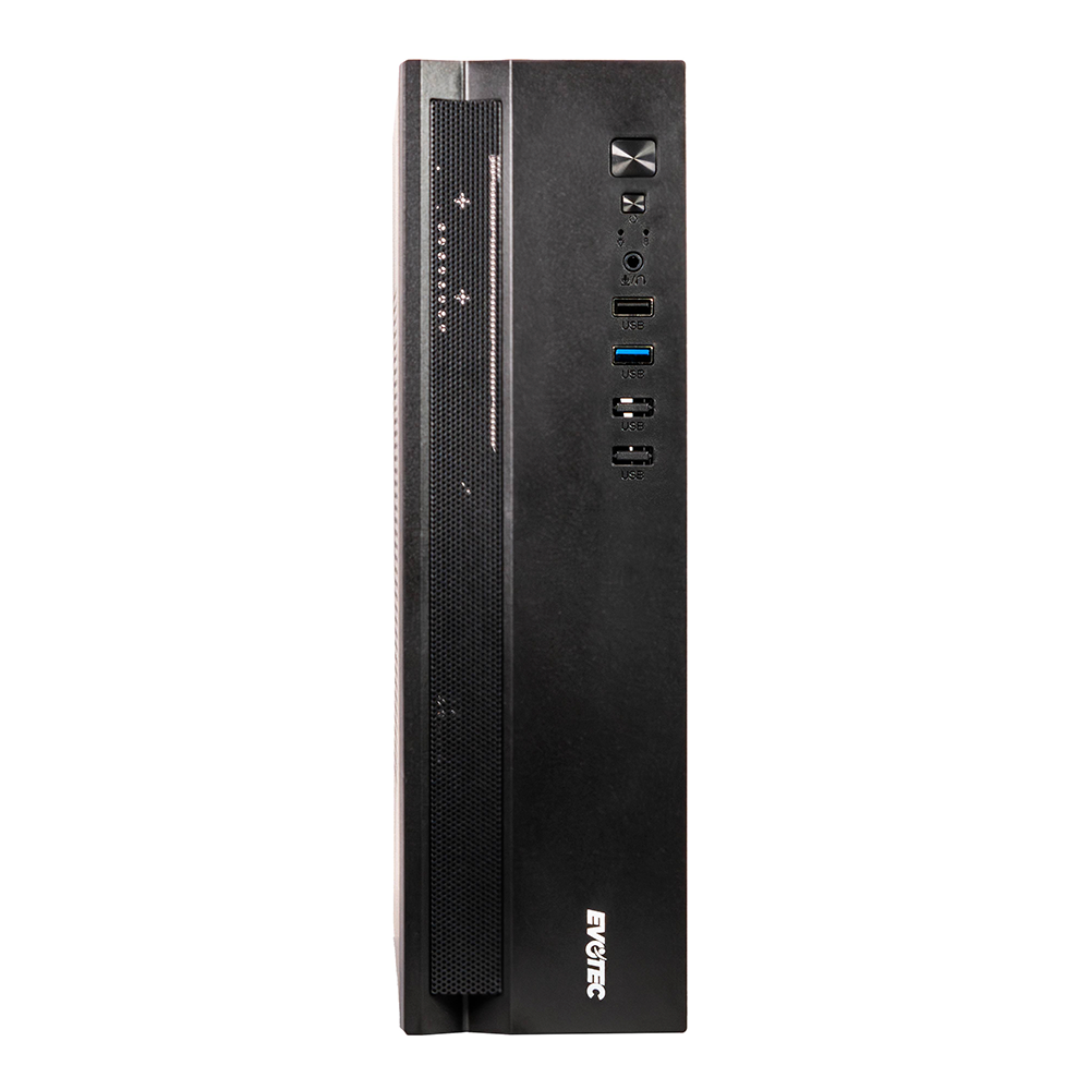 Gabinete Evotec Cordoba / Slim / Micro-ATX / Incluye Fuente de Poder de ...