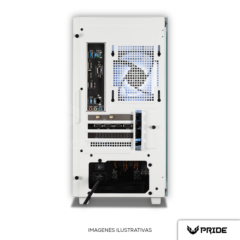 Computadora PRIDE GAMING WHITE WOLF V2 / NVIDIA GeForce RTX 4060 8GB ...