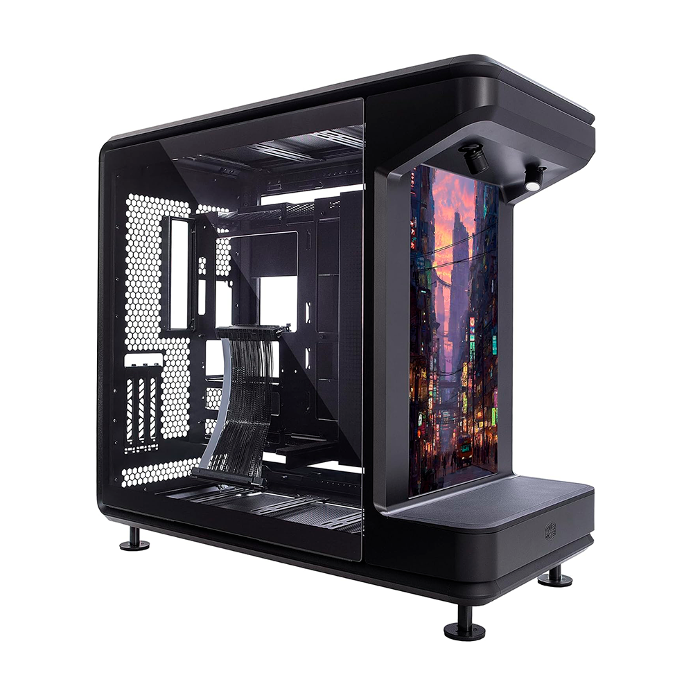 Gabinete Cooler Master MasterFrame Stage LCD / Open Frame Premium ...