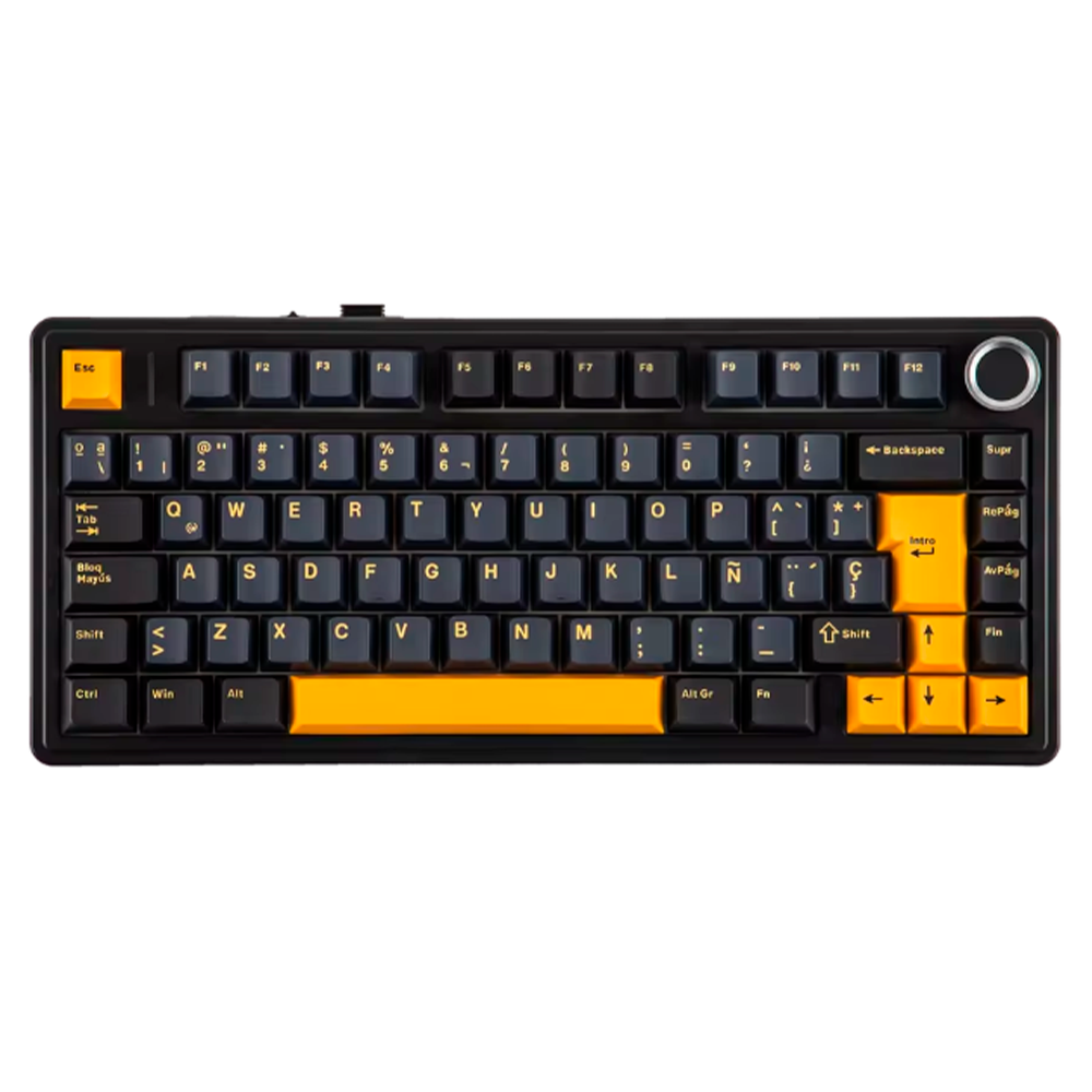 Teclado Mecánico AULA F75 / Mecánico / 75% / Hot Swap / RGB / Black ...