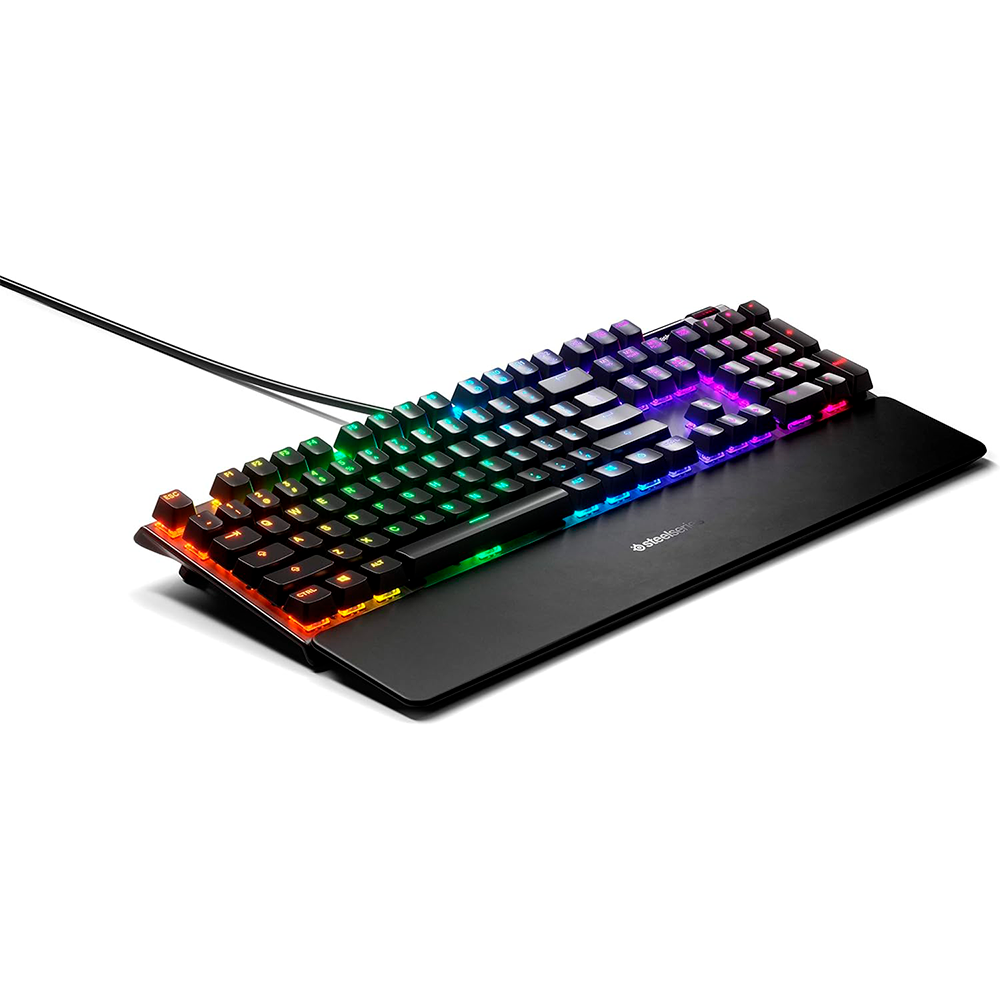 Teclado Gamer SteelSeries Apex 5 / Iluminación RGB / Pantalla ...