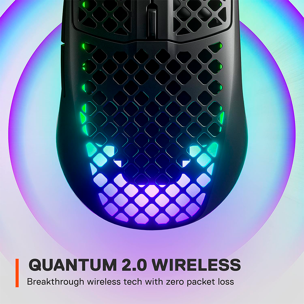 Mouse Gamer SteelSeries Aerox 3 Wireless Onyx / Inalámbrico / Sensor ...