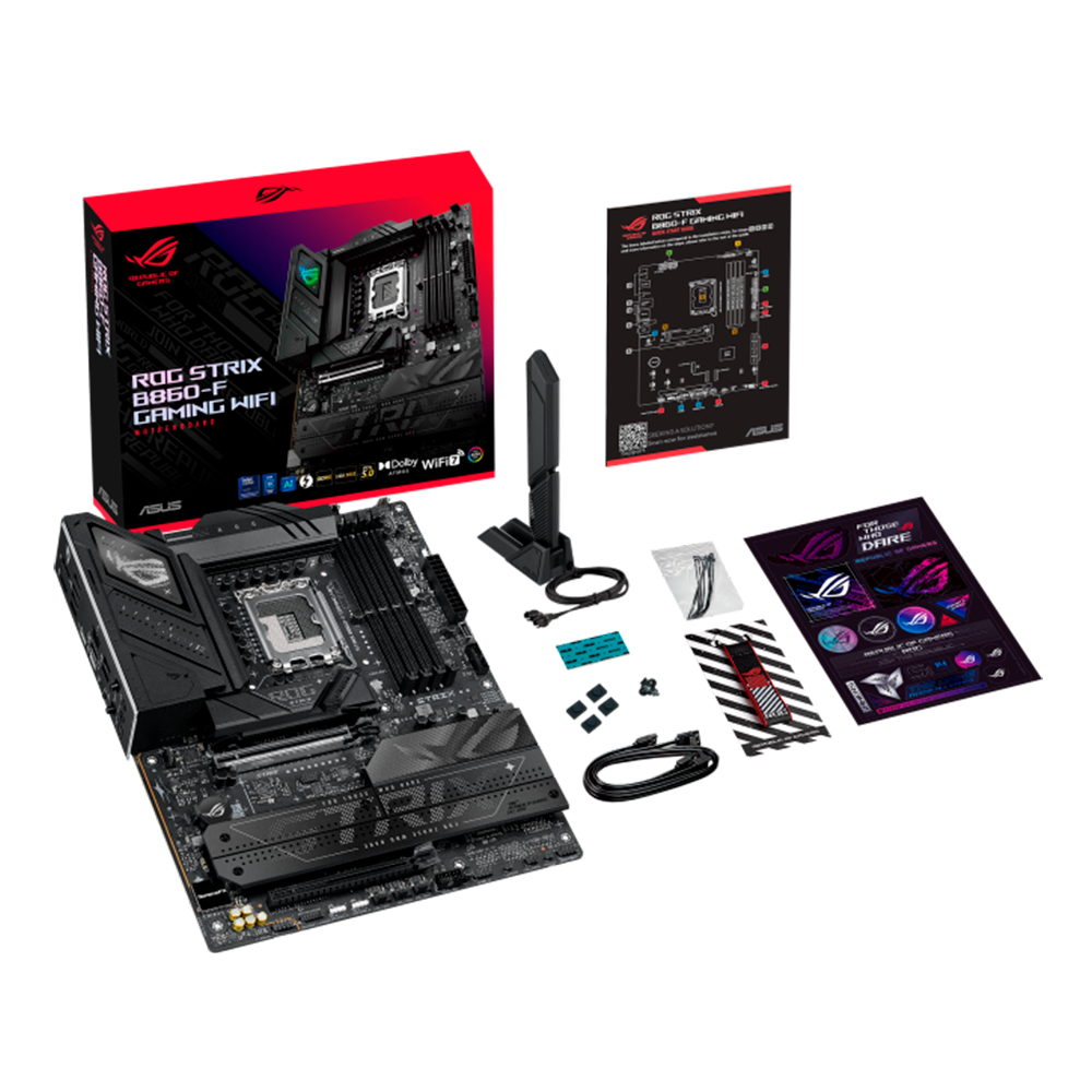 Tarjeta Madre ASUS ROG STRIX B860-F GAMING WIFI / LGA1851 / Intel B860 / HDMI / Up to 256GB DDR5 ...
