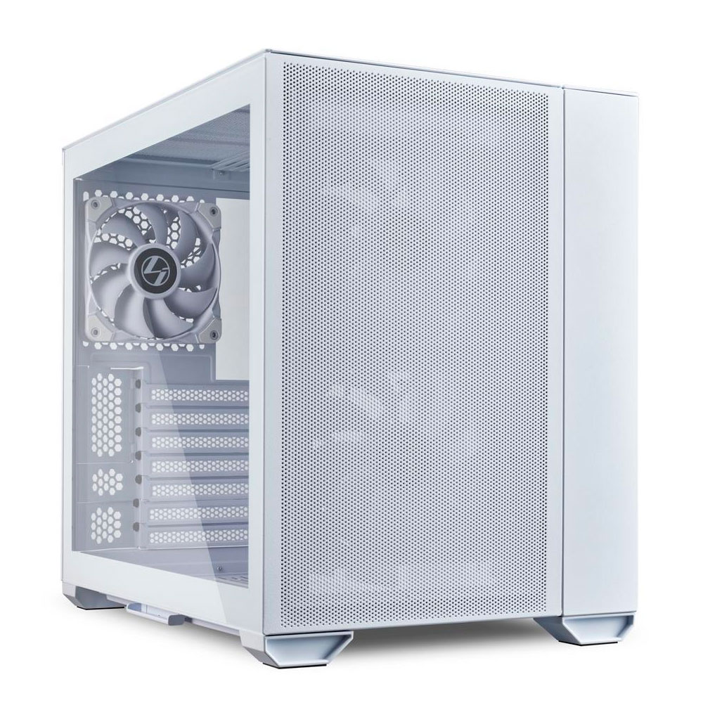 Gabinete Lian Li 011 AIR MINI WHITE / ATX / Cristal Templado / O11AMW ...