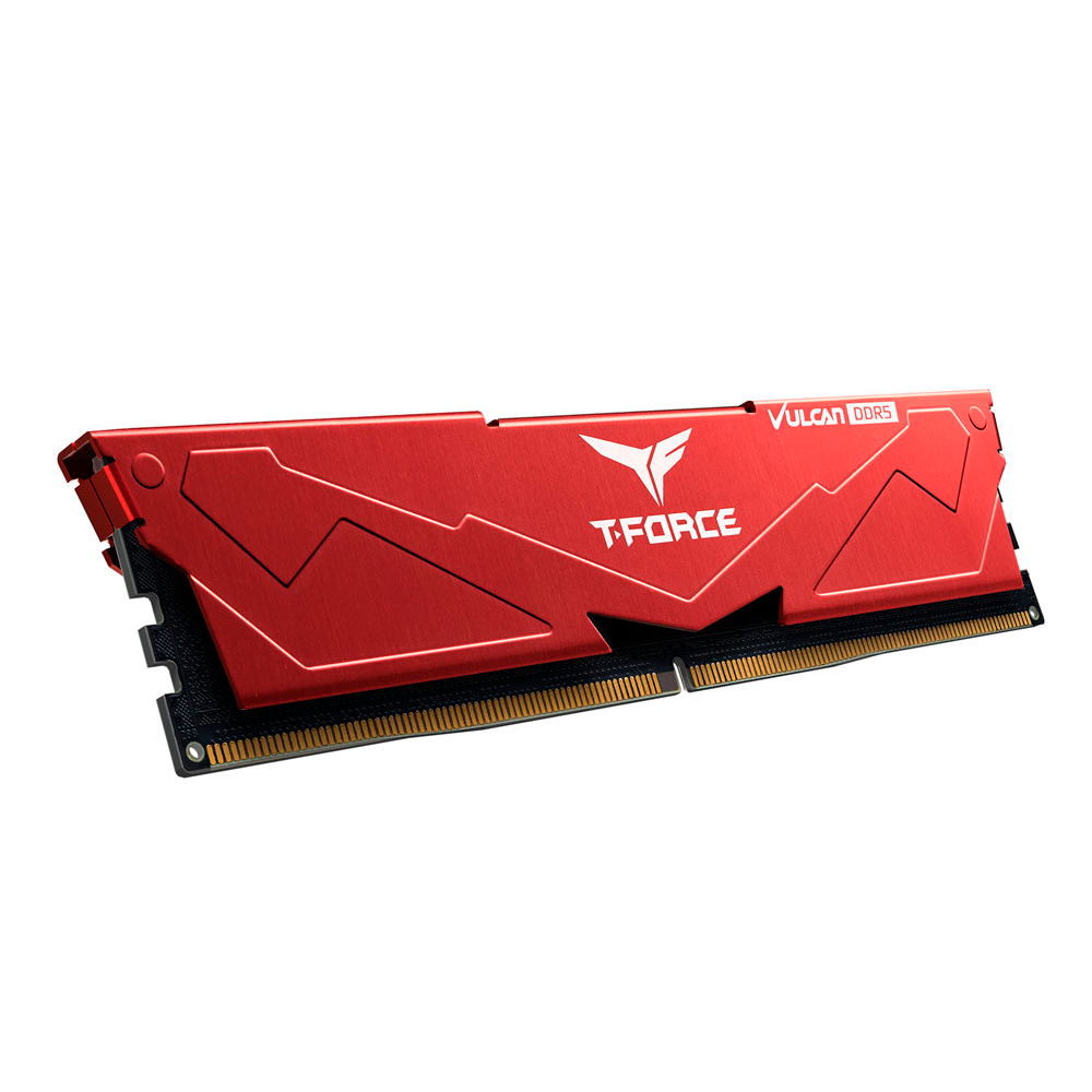 Kit Memoria RAM Team Group T-Force Vulcan Red DDR5 / 5200MHz / 32GB ...