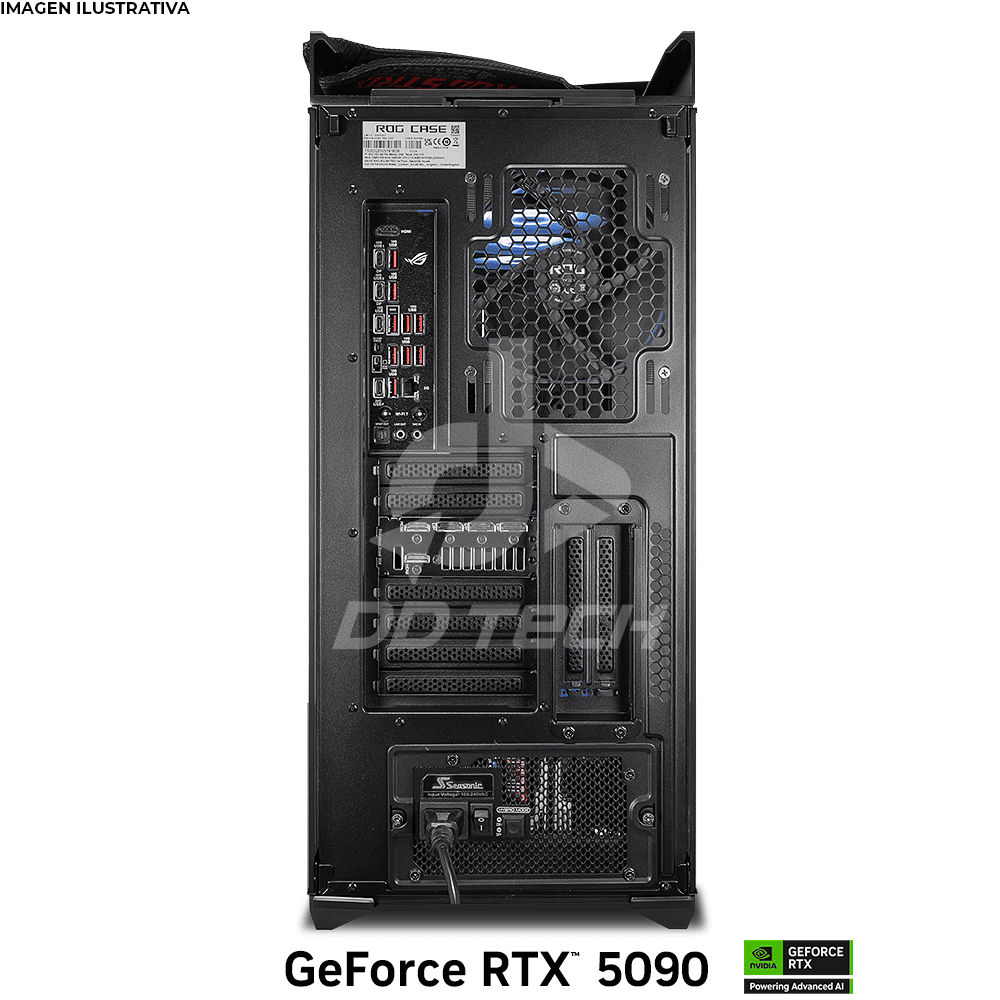 Computadora PRIDE GAMING PBA CERBERO V4 / NVIDIA GeForce RTX 5090 / AMD RYZEN 9 9950X3D / 64GB ...
