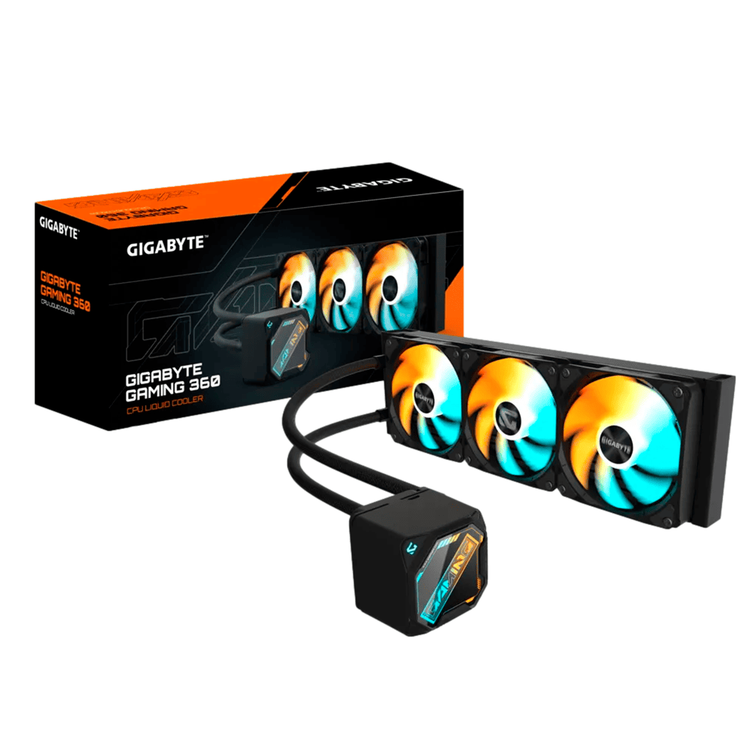 Enfriamiento GIGABYTE GAMING 360 / 360mm / Ventiladores ARGB ...