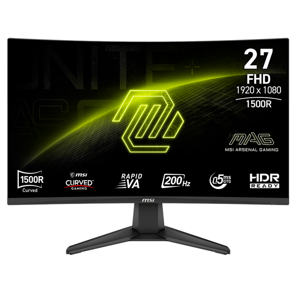 Monitor Gamer MSI MAG 276CF E20 / 27 / FHD / 200Hz / Rapid VA / HDMI ...