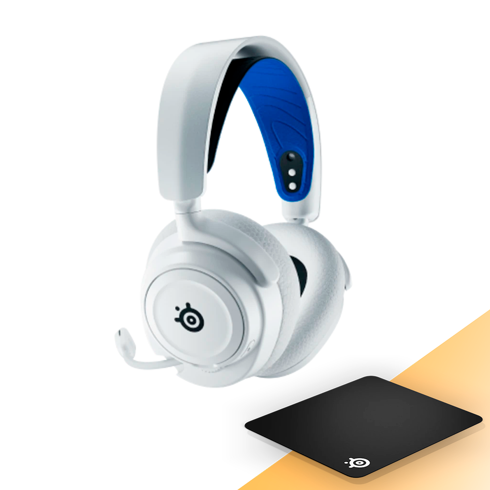 Diadema Gamer SteelSeries Arctis Nova 7P Wireless / Micrófono Con Supresión de Ruido AI ...