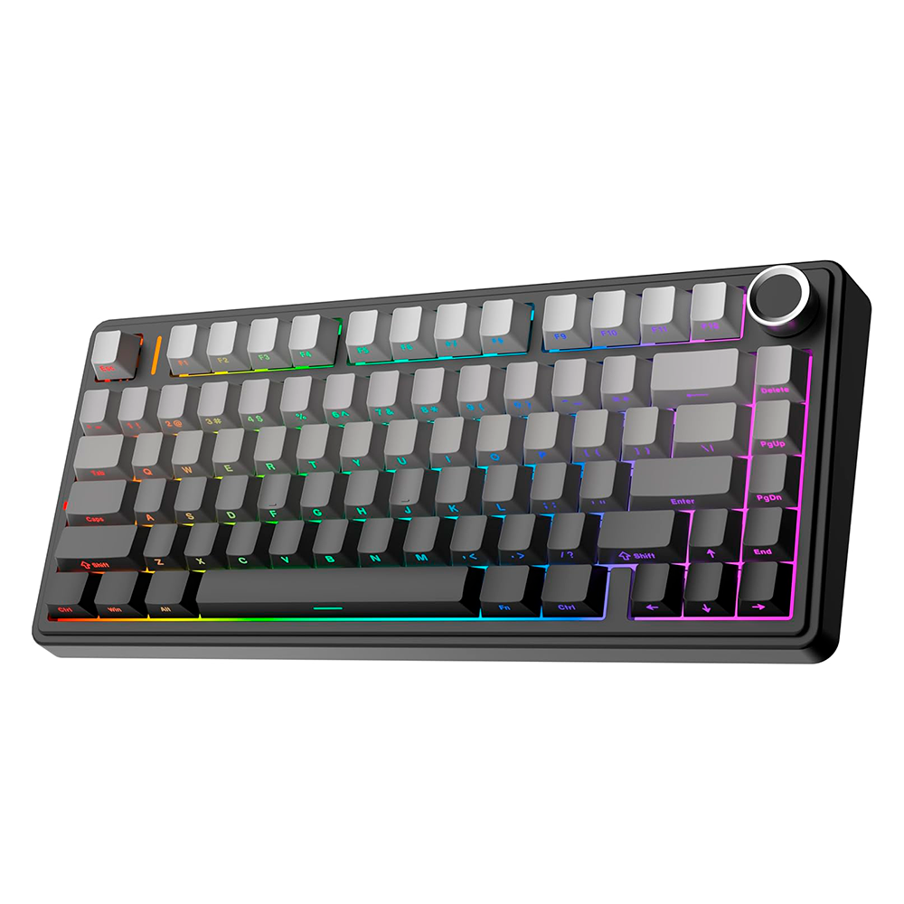 Teclado Mecánico Aula F75 / 75% / Inalámbrico / Bluetooth/2.4GHz / USB ...