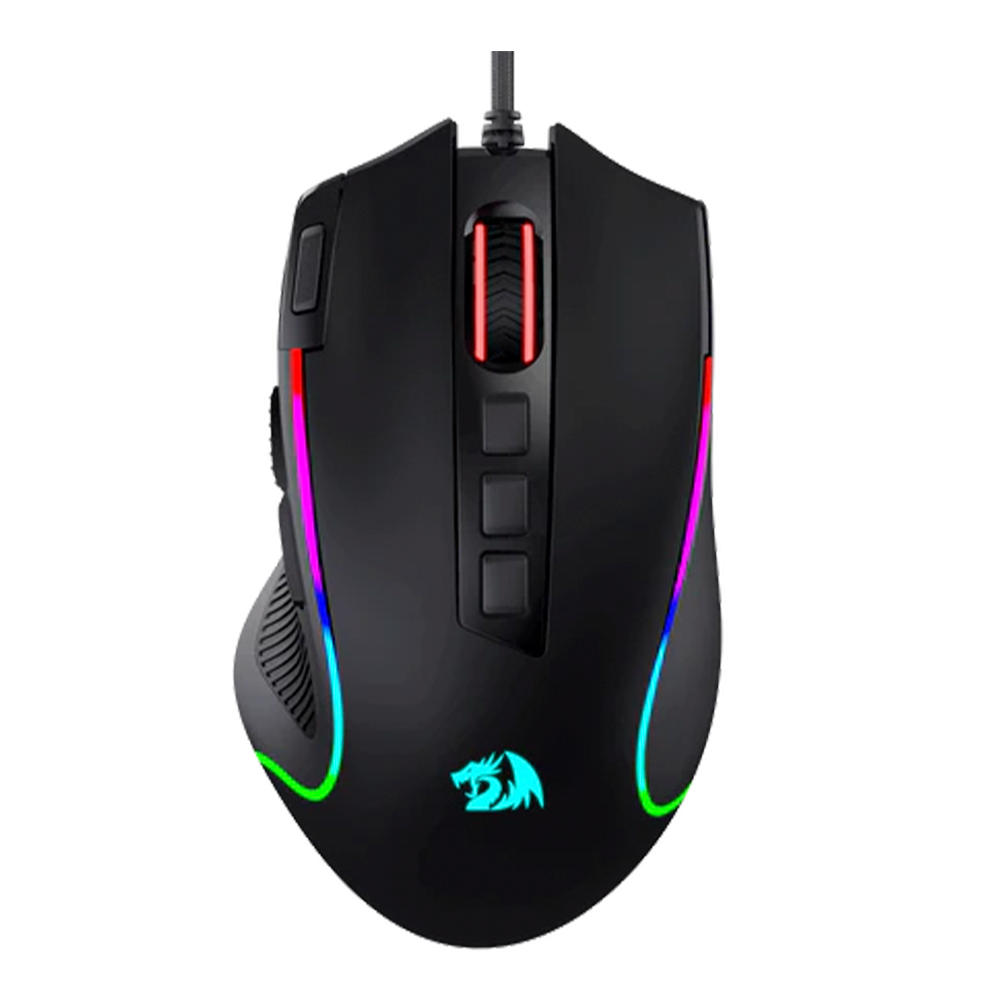 Mouse Gamer Redragon Predator M612 RGB / Alámbrico / Negro / 5 modos de ...