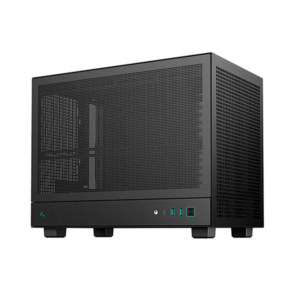 Gabinete Deepcool CH160 / Mesh / Mini-ITX / USB 3.0 / Sin Fuente ...