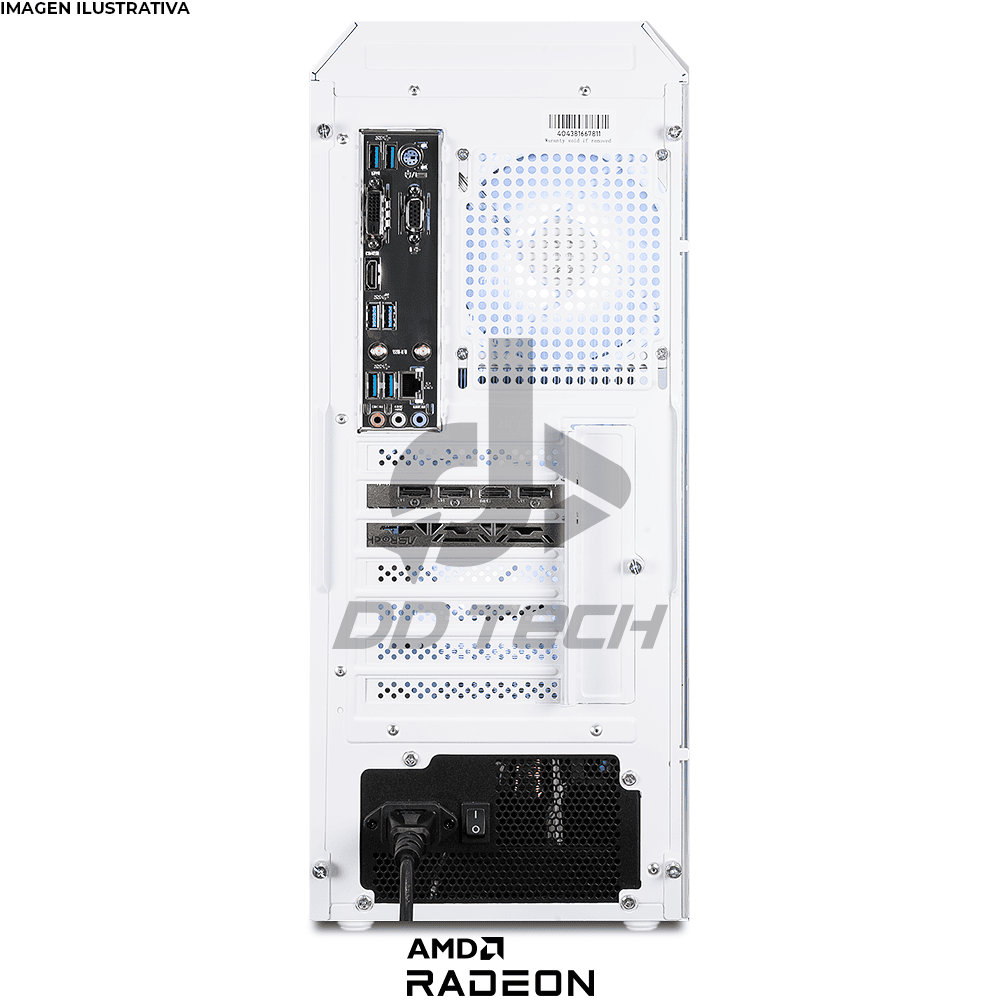 Computadora PRIDE GAMING Bull / AMD Ryzen 5 5500 / RX 6600 / 32GB RAM ...