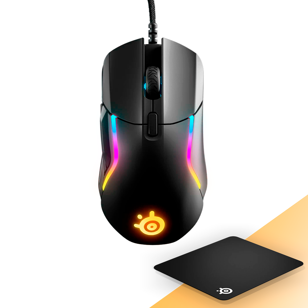 Mouse Gamer SteelSeries Rival 5 / Alámbrico / Sensor SteelSeries ...