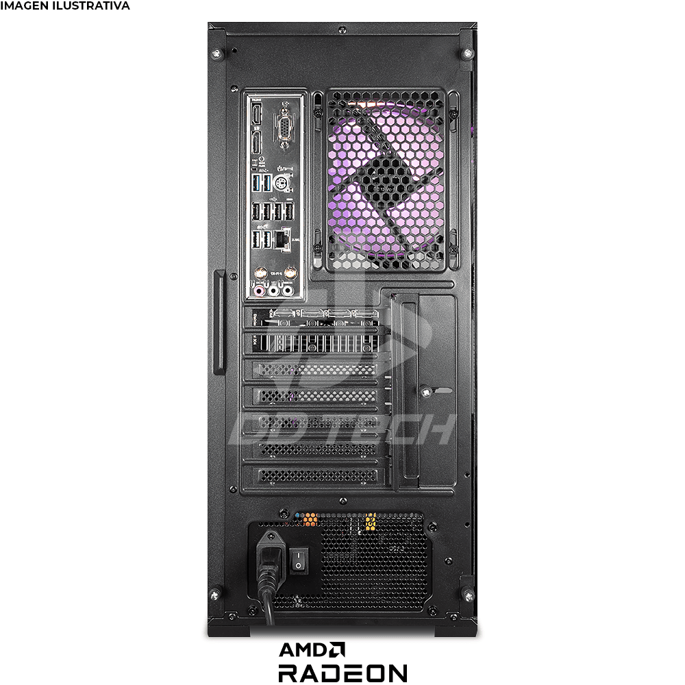 Computadora PRIDE GAMING PBA BEAVER / RADEON RX 9070 / AMD RYZEN 5 ...