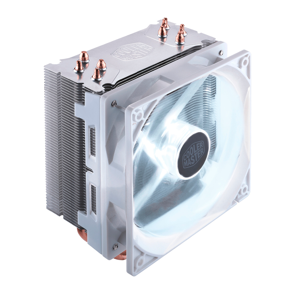 Disipador CPU Cooler Master Hyper 212 LED White Edition / 120mm / 600 ...