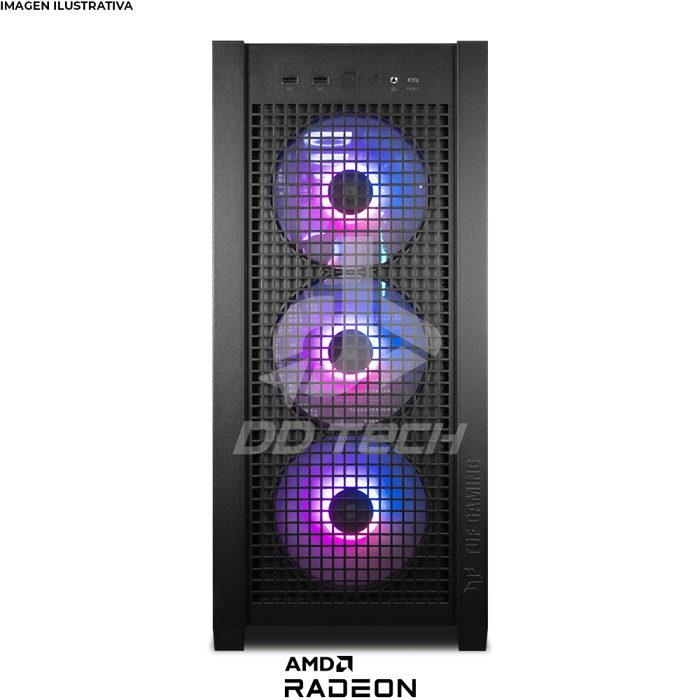 Computadora PRIDE GAMING PBA LION / RADEON RX 9070 XT / AMD RYZEN 7 ...