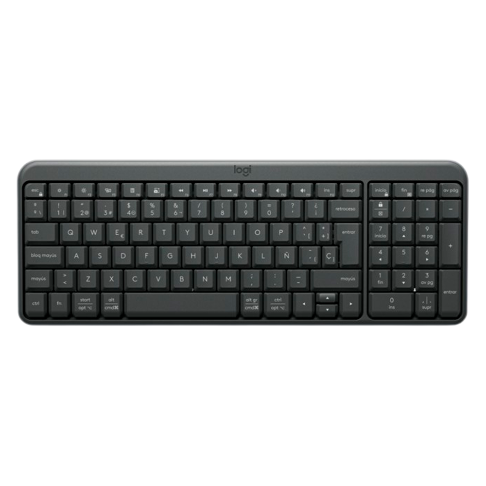 Teclado Logitech K250 / Inalámbrico / Bluetooth / Negro / 920-013445 ...