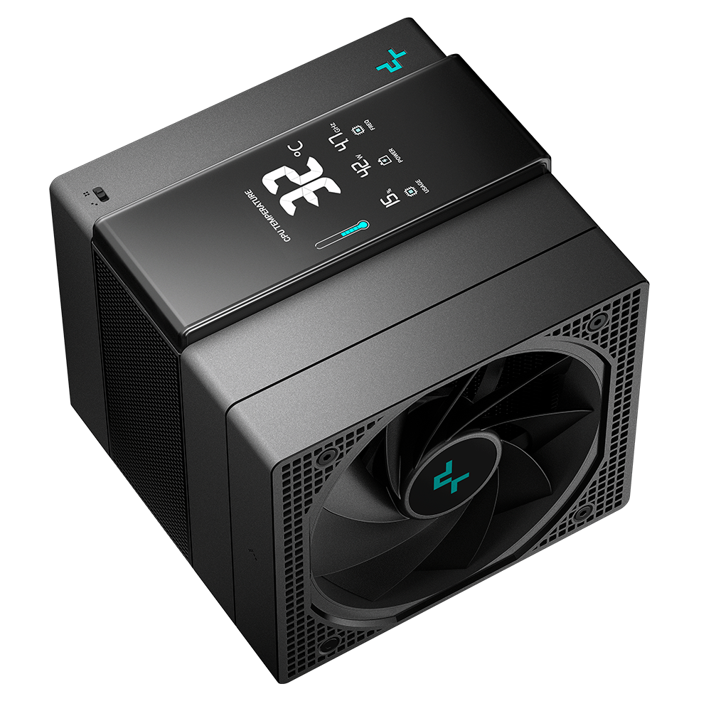 Disipador DeepCool ASSASSIN IV VC VISION / 140mm / 500~1800RPM / Negro / R-ASN4-BKNVMD-G | DD Tech