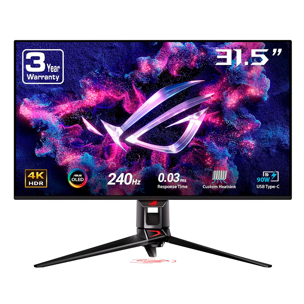 Monitor Gamer OLED ASUS ROG Swift / 32” / 4K / UHD (3840x2160) / 240Hz ...