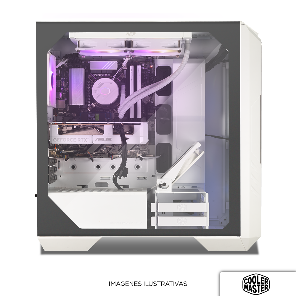 Computadora PRIDE COOLER MASTER POLAR V2 / GeForce RTX 5060 8GB / Intel ...