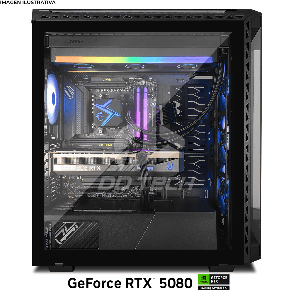 Computadora PRIDE GAMING CALIPSO V2 / NVIDIA GeForce RTX 5080 / AMD ...
