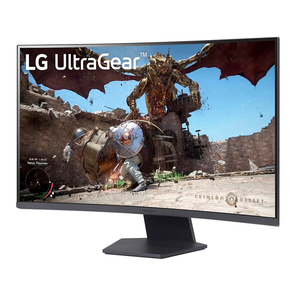 Monitor Curvo Gamer LG 32GS60QC-B Ultragear / 32” / QHD / 2560x1440 / 180Hz / 1ms / 1000R / AMD ...