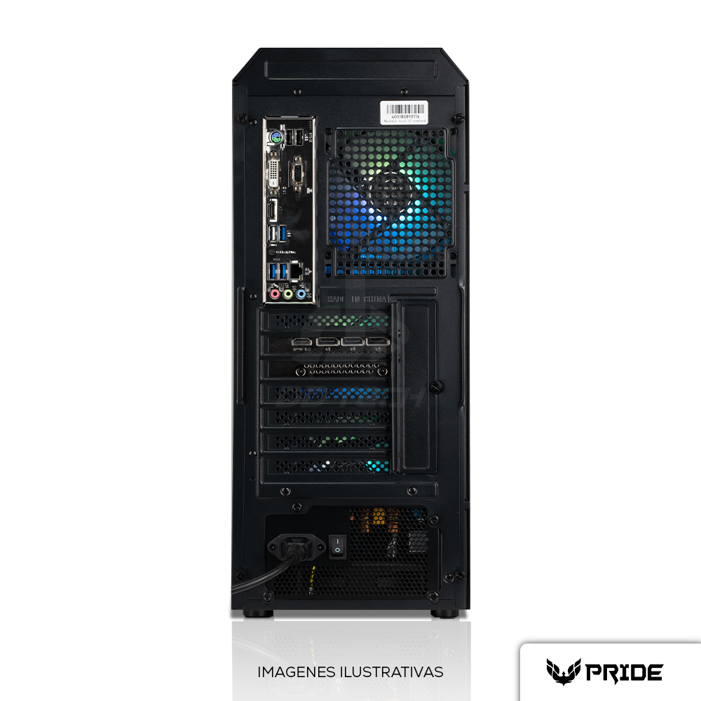 Computadora PRIDE GAMING BLACK LION V2 / NVIDIA GeForce RTX 5060 8GB ...