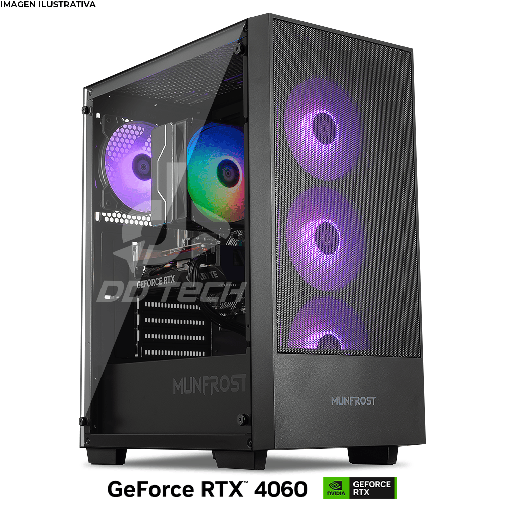 Computadora Pride Gaming JELLYFISH / AMD RYZEN 5 5500 / NVIDIA GeForce ...