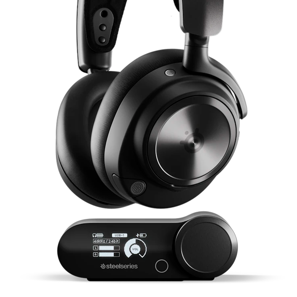 Diadema Gamer SteelSeries Arctis Nova Pro Wireless / Micrófono Con Supresión de Ruido AI ...