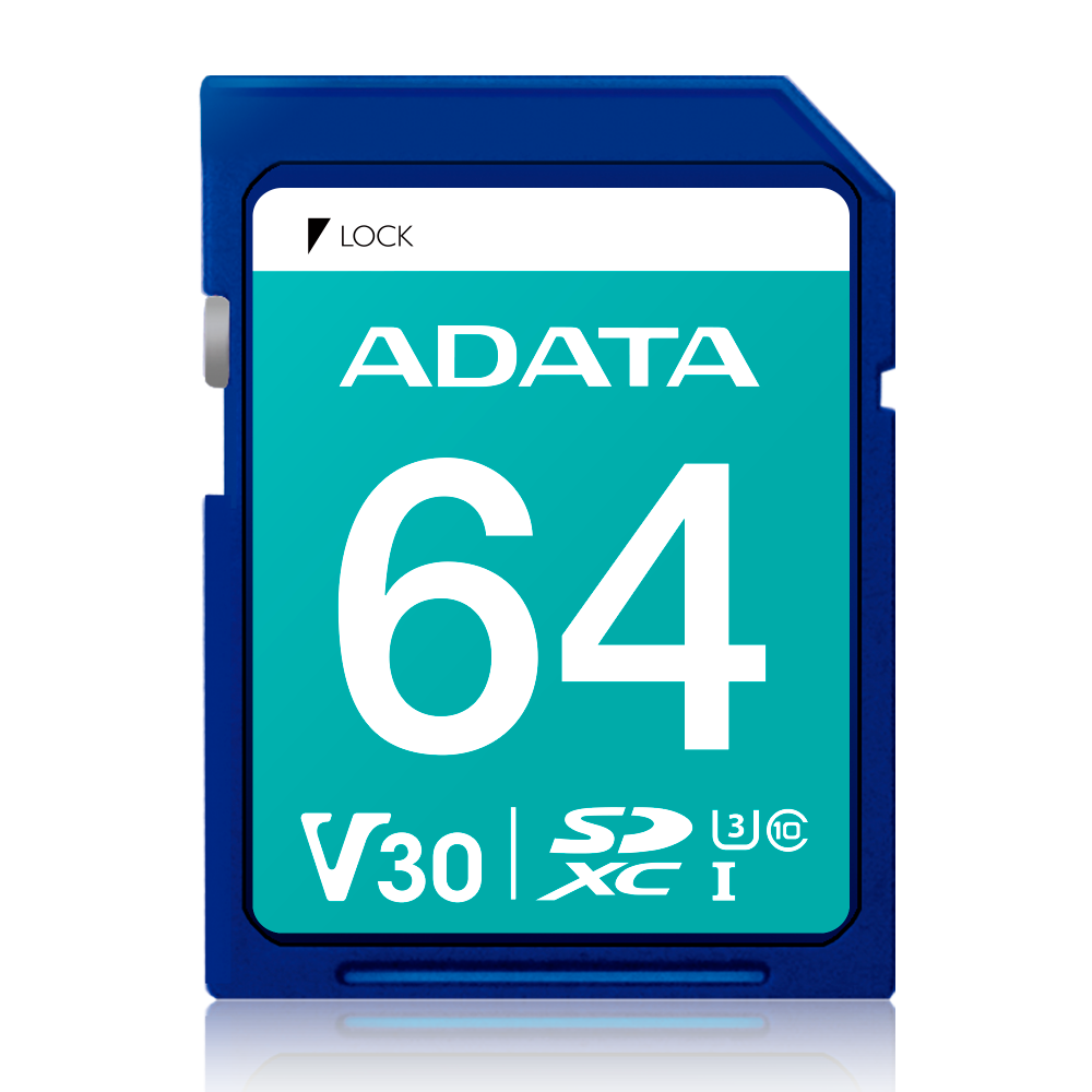 Memoria Flash Adata Premier Pro / 64GB SDXC UHS-I Clase 10 / ASDX64GUI3V30S-R | DD Tech