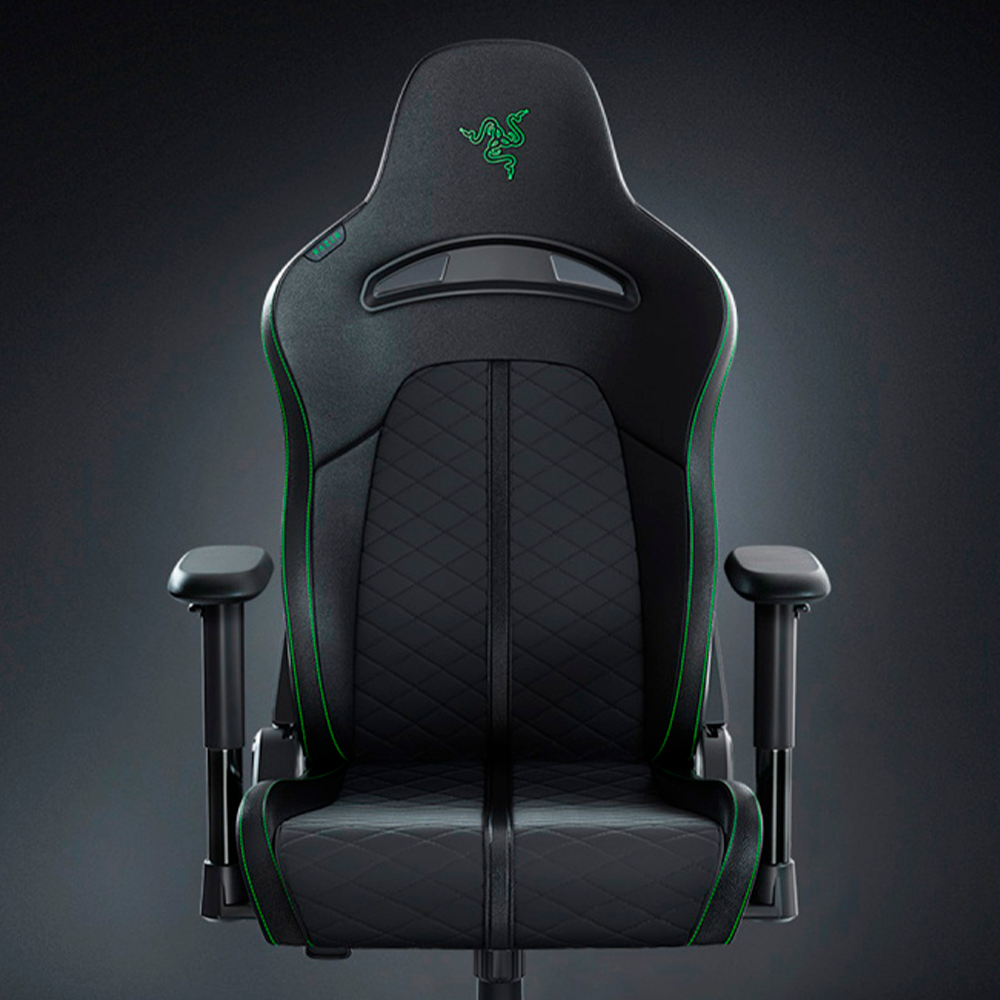 Razer Silla Game Enki X Essential / Hasta 136kg / Negro/Verde / RZ38 ...