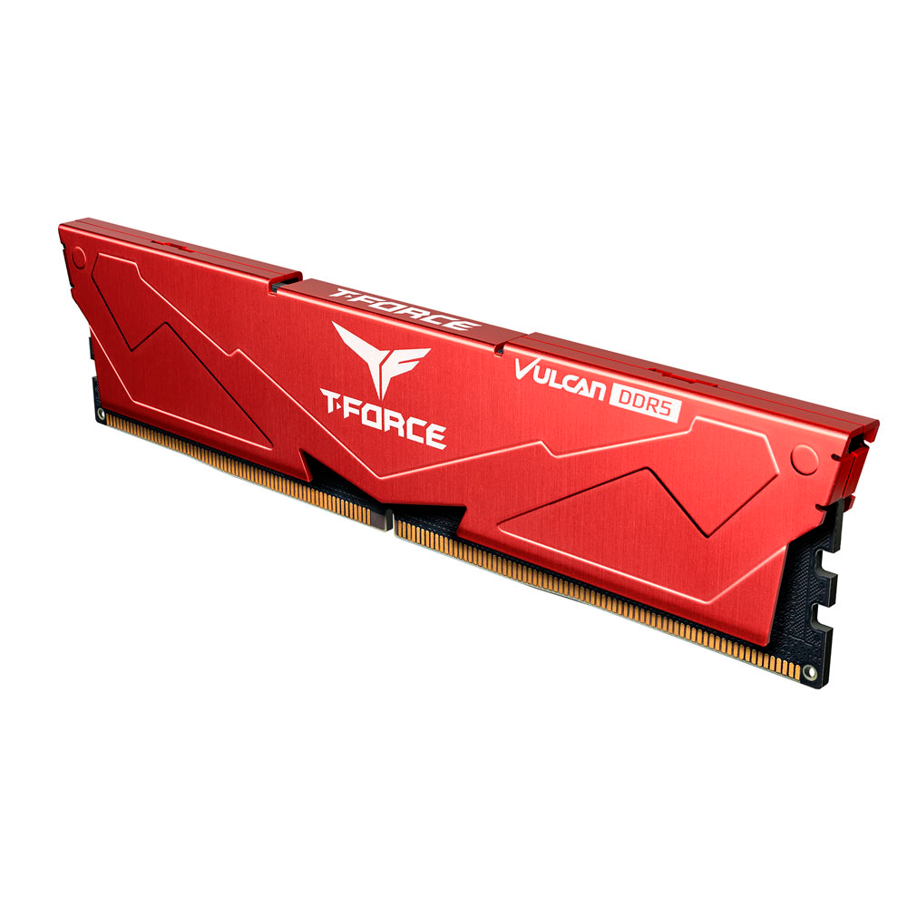 Kit Memoria RAM Team Group T-Force Vulcan Red DDR5 / 5200MHz / 32GB ...
