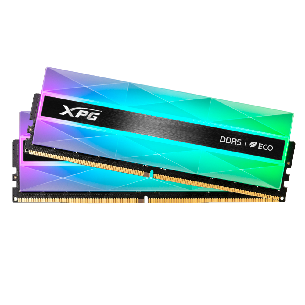 Kit Memoria RAM XPG Lancer Neon RGB DDR5 / 6000MHz / 32GB (2x16GB ...