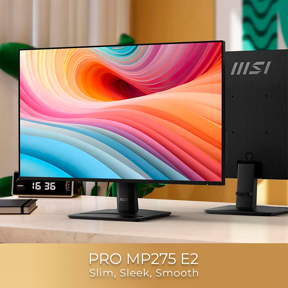 Monitor MSI PRO MP275 E2 / 27” / FHD / 1920x1080 / IPS / 120Hz ...