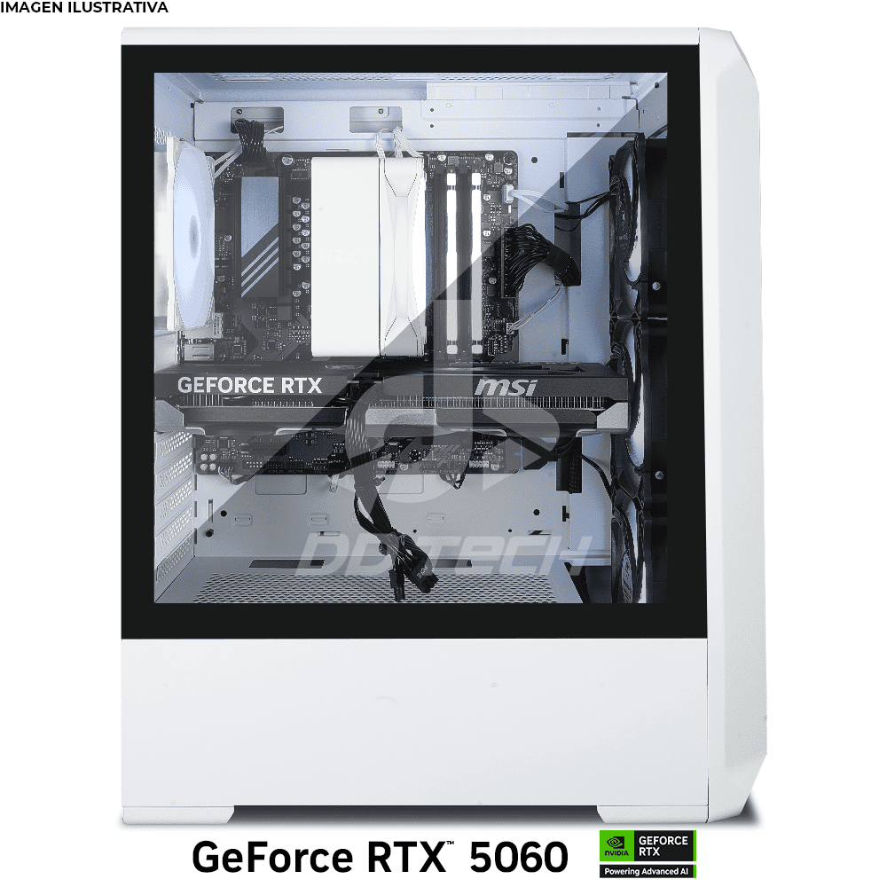 Computadora PRIDE GAMING ZEBRA / NVIDIA GeForce RTX 5060 / AMD Ryzen 5 ...
