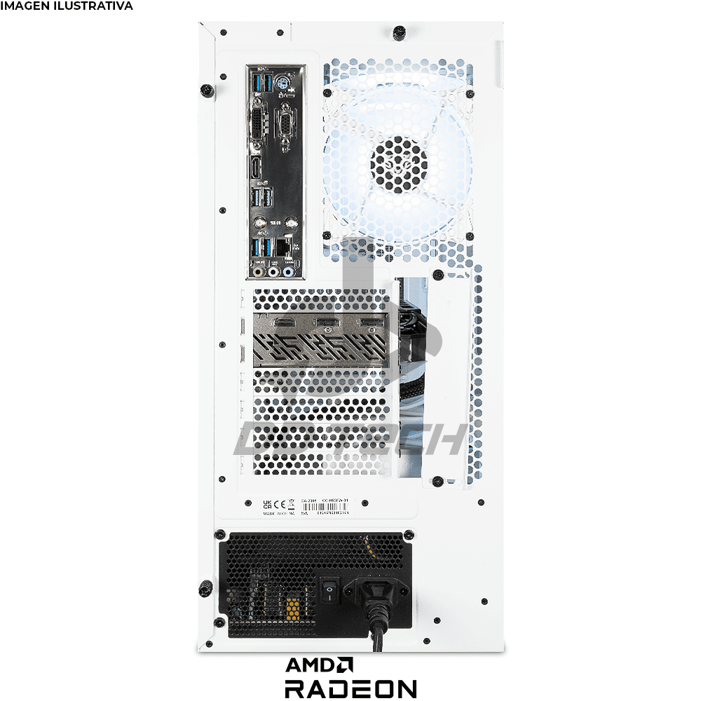 PC PRIDE DWN ELITE V3 / RX 9060 XT / AMD Ryzen 7 5700 / 32GB RAM / 1TB ...