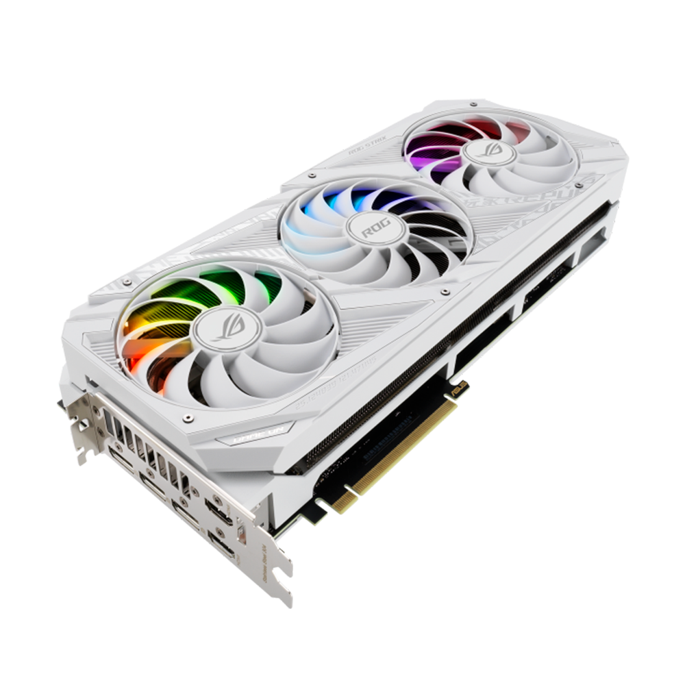 Tarjeta De Video Nvidia GeForce RTX 3080 10GB ASUS ROG STRIX WHITE V2 Tarjeta De Video Nvidia GeForce RTX 3080 10GB ASUS ROG STRIX WHITE V2
