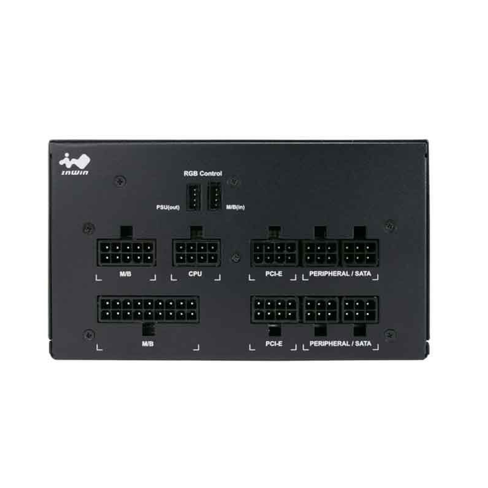 Fuente de poder InWin PB 750W RGB / 80 Plus Gold Full Modular / PB 750W ...