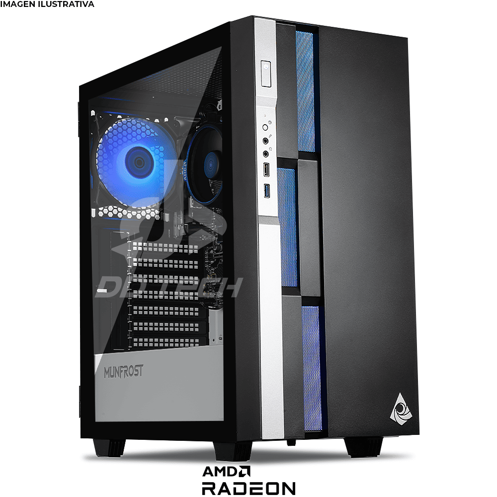 Computadora PRIDE GAMING SALAMANDER / AMD RADEON GRAPHICS / AMD Ryzen 5 ...